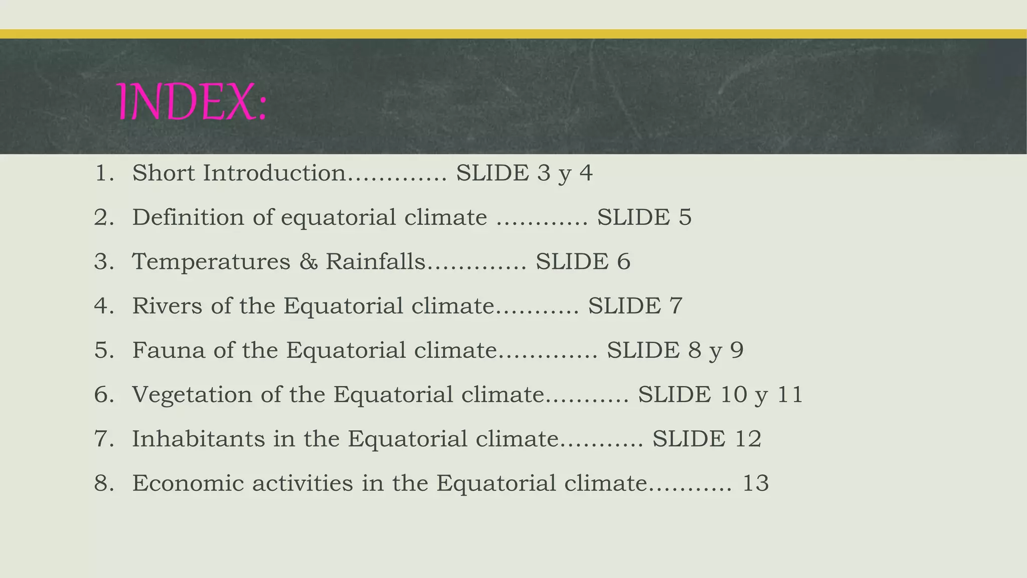 equatorial climate | PPTX