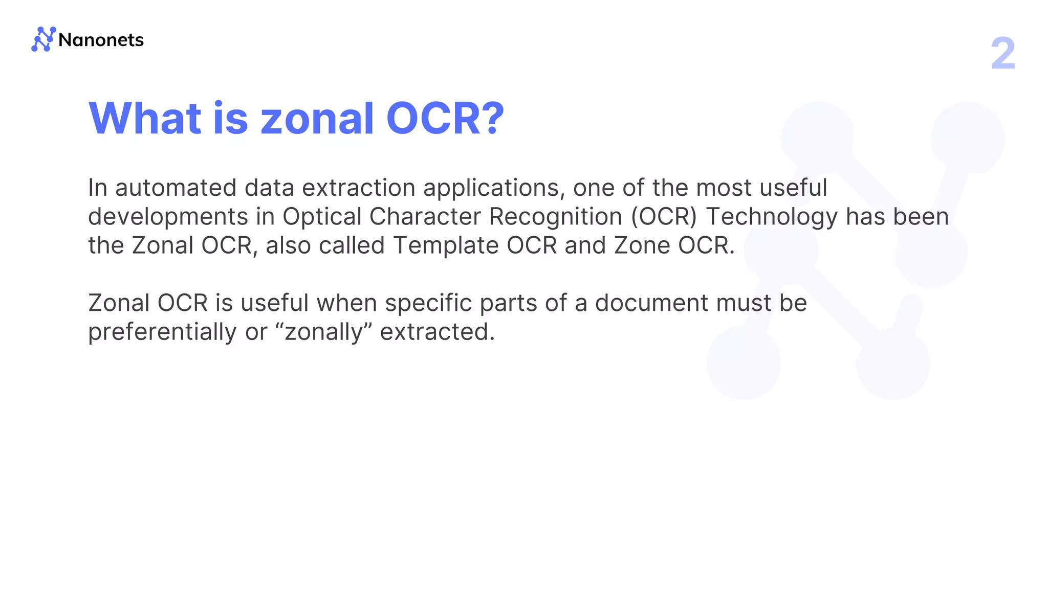 What is Zonal OCR? | PPT
