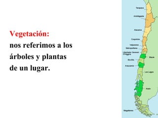 Zona naturales de chile blog | PPT