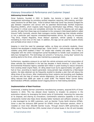 Zonar Systems Award Write Up | PDF