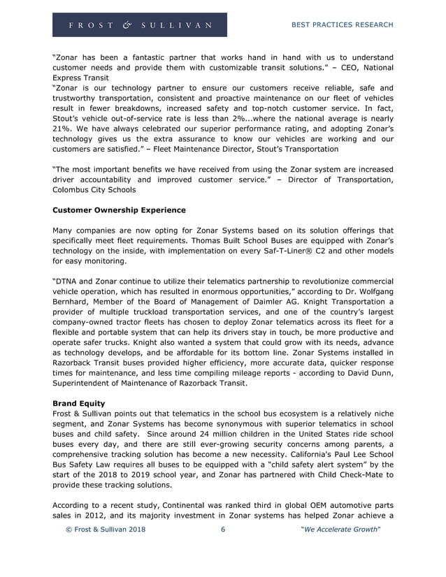 Zonar Systems Award Write Up | PDF