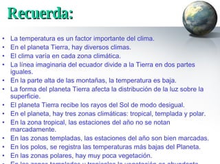 Zonas Climaticas | PPT