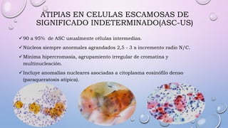 Diagnóstico y Manejo de Células Escamosas Atípicas (ASC) en Citología ...