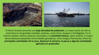 Zonas naturales de chile......norte grande | PPTX