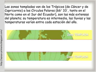Zonas térmicas | PPTX