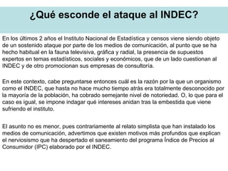 Zonceras e indec | PPT