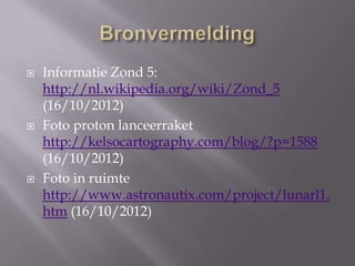 Zond 5 | PPTX
