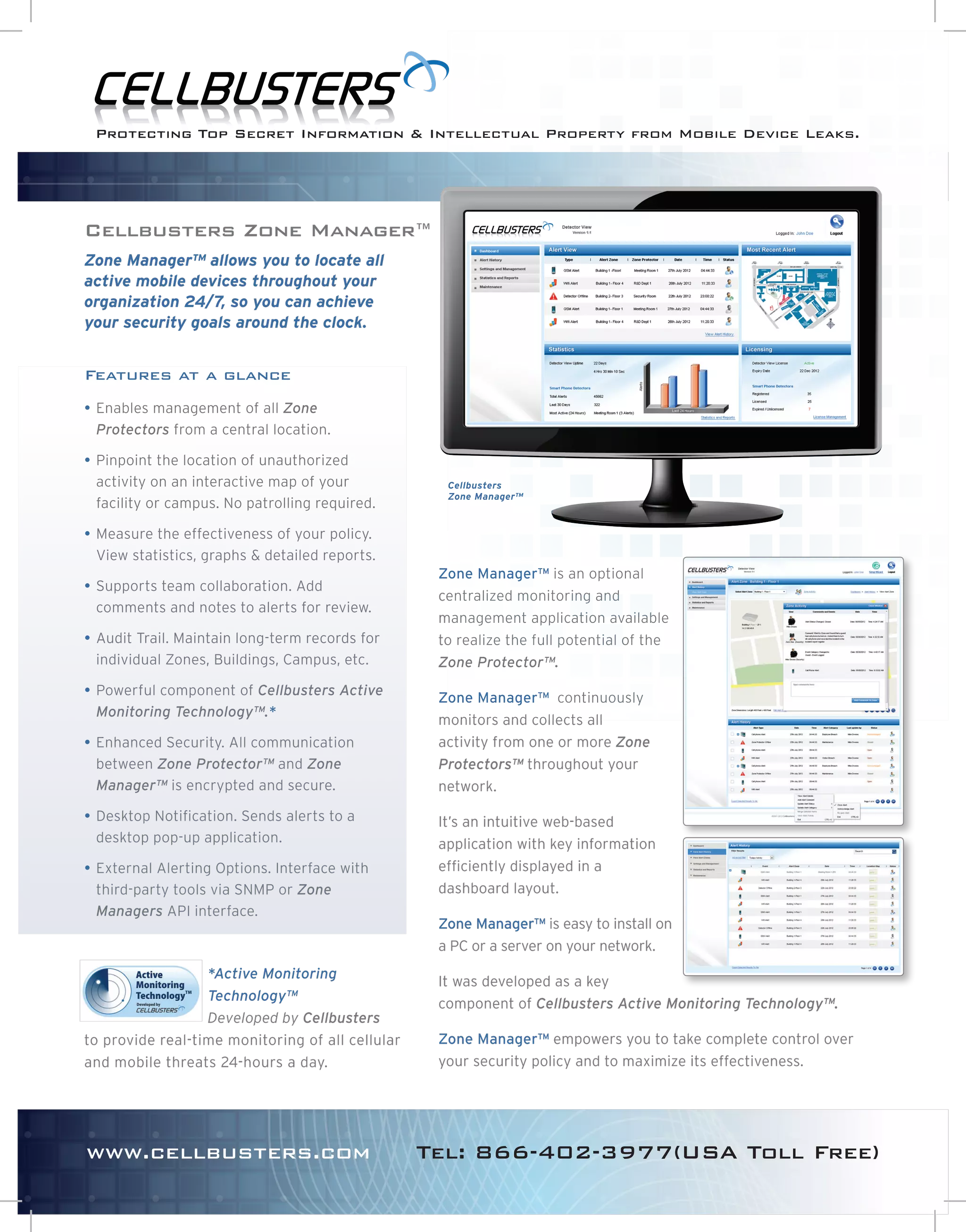 CELL BUSTERS CELL PHONE DETECTOR | PDF