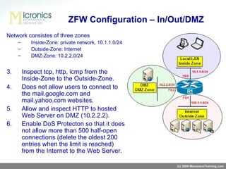 Zone Based Policy Firewall | PPT