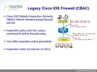 Zone Based Policy Firewall | PPT