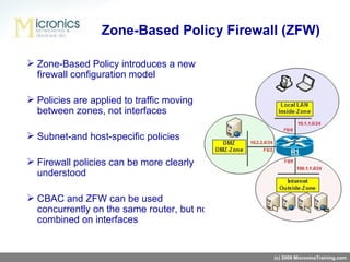 Zone Based Policy Firewall | PPT