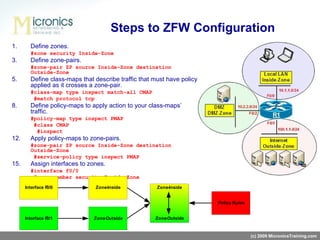Zone Based Policy Firewall | PPT