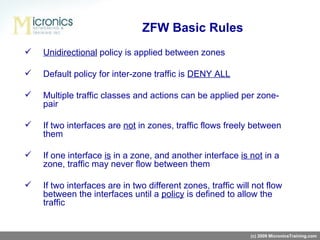 Zone Based Policy Firewall | PPT