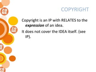 IP, Trade Marks, Copyright and Design | PPT