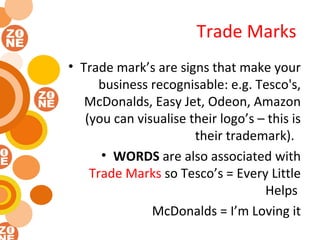 IP, Trade Marks, Copyright and Design | PPT