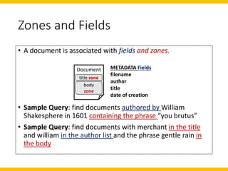 zone indexing for web information retrieval | PDF