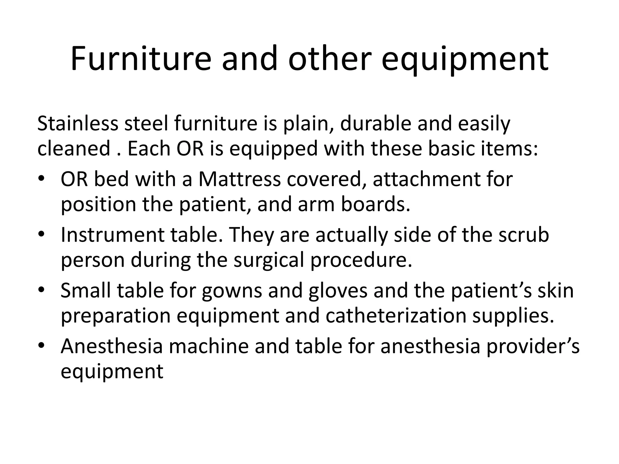 Zone in operation theater | PPTX
