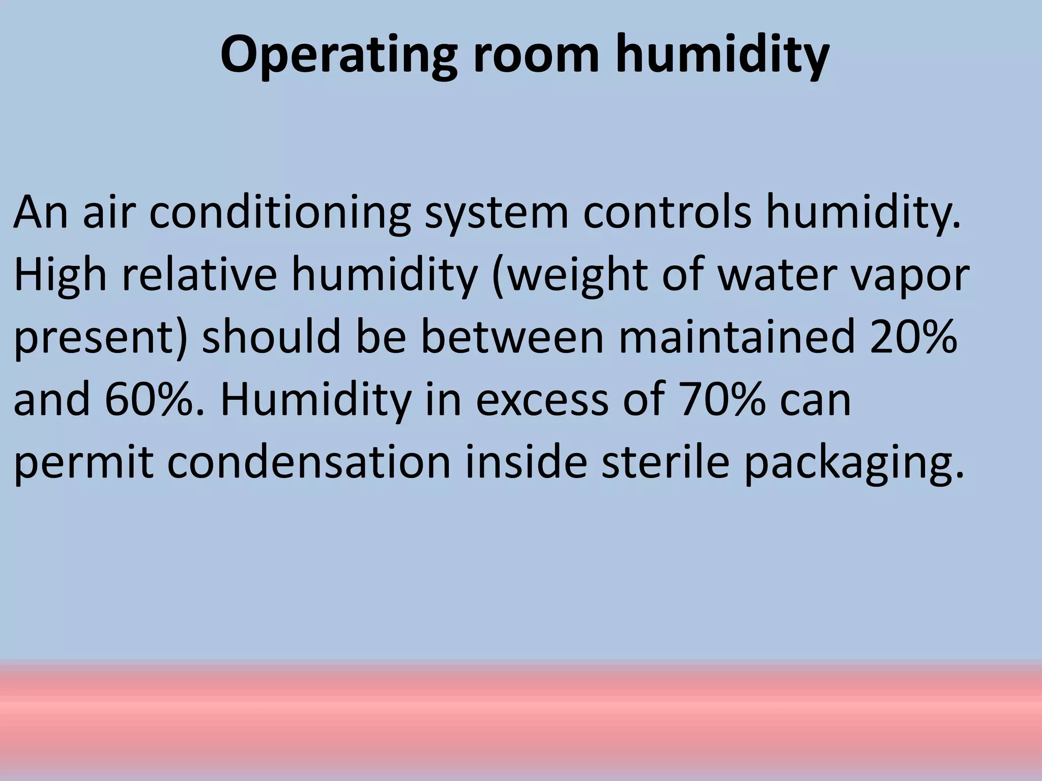 Zone in operation theater | PPTX