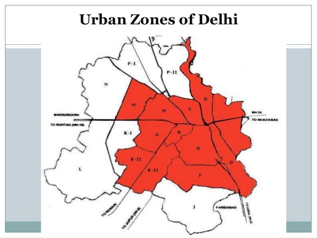 ZONES OF DELHI(AJ)