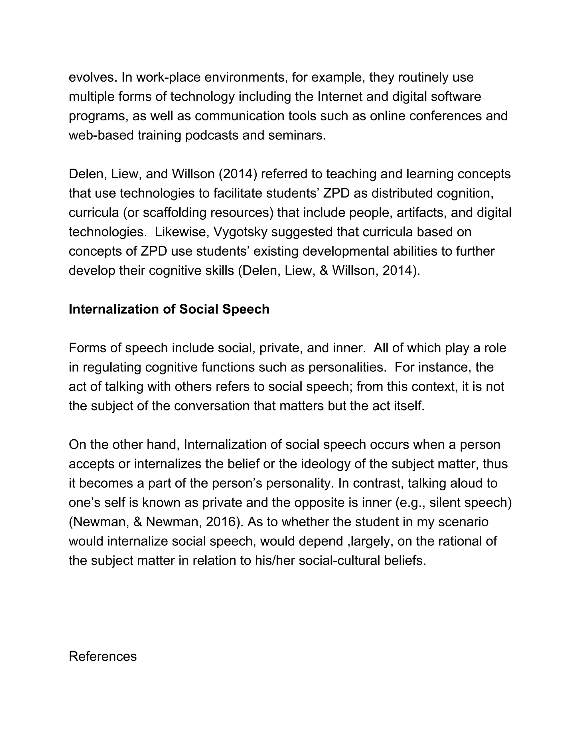 Zone of Proximal Development | PDF