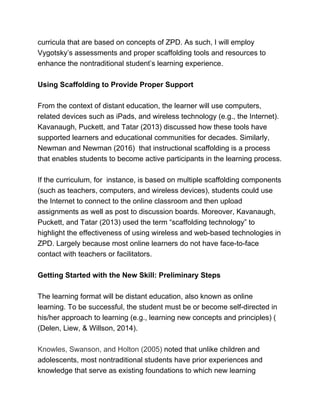 Zone of Proximal Development | PDF