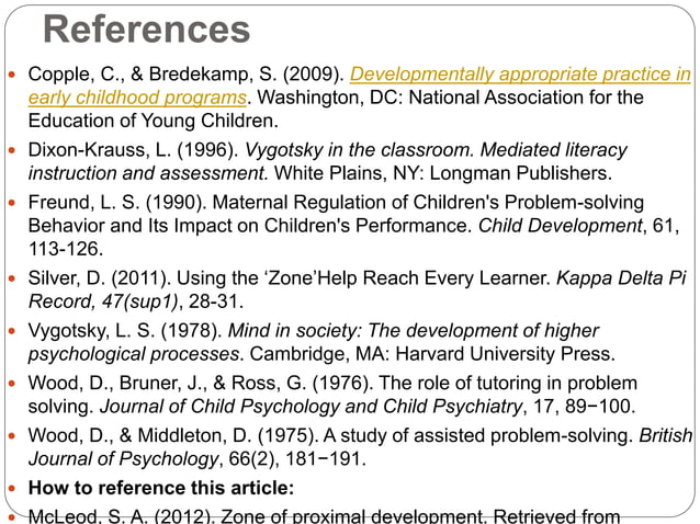 Scaffolding and Zone of proximal development(zpd) | PPTX | Parenting ...
