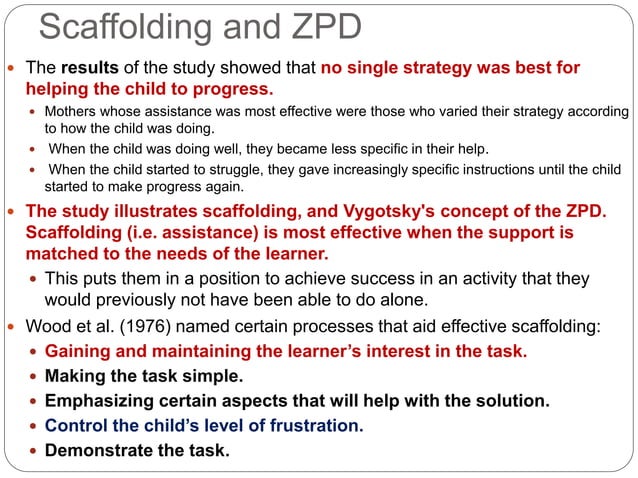 Scaffolding and Zone of proximal development(zpd) | PPTX | Parenting ...