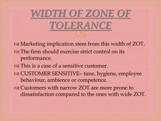 Zone of tolerance | PPTX