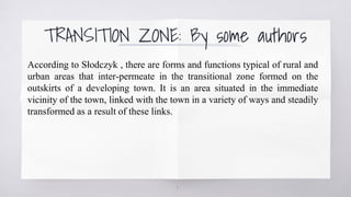 Zone of transition | PDF