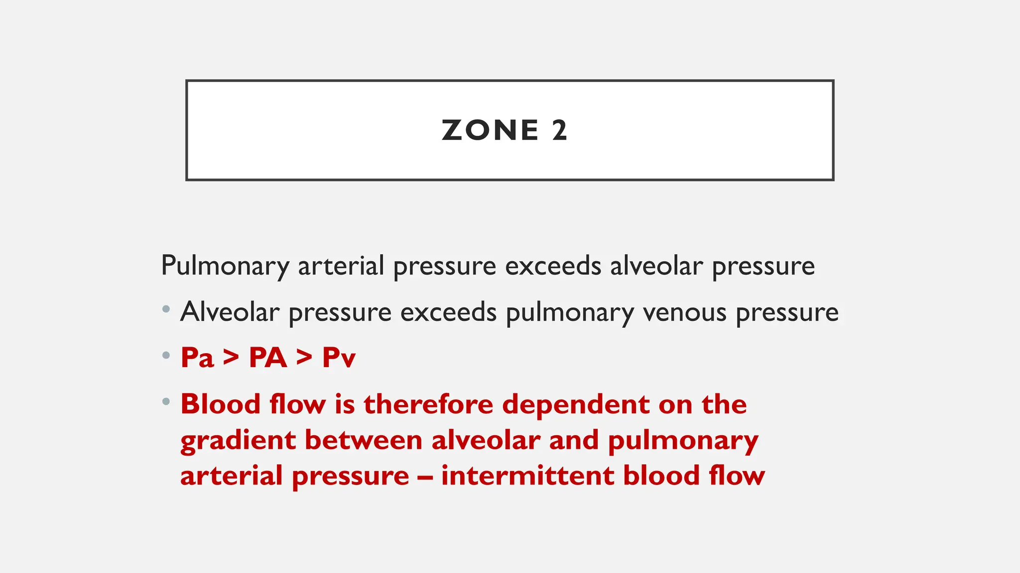 zone of west.pptx anaesthesia lungs presentation | PPTX