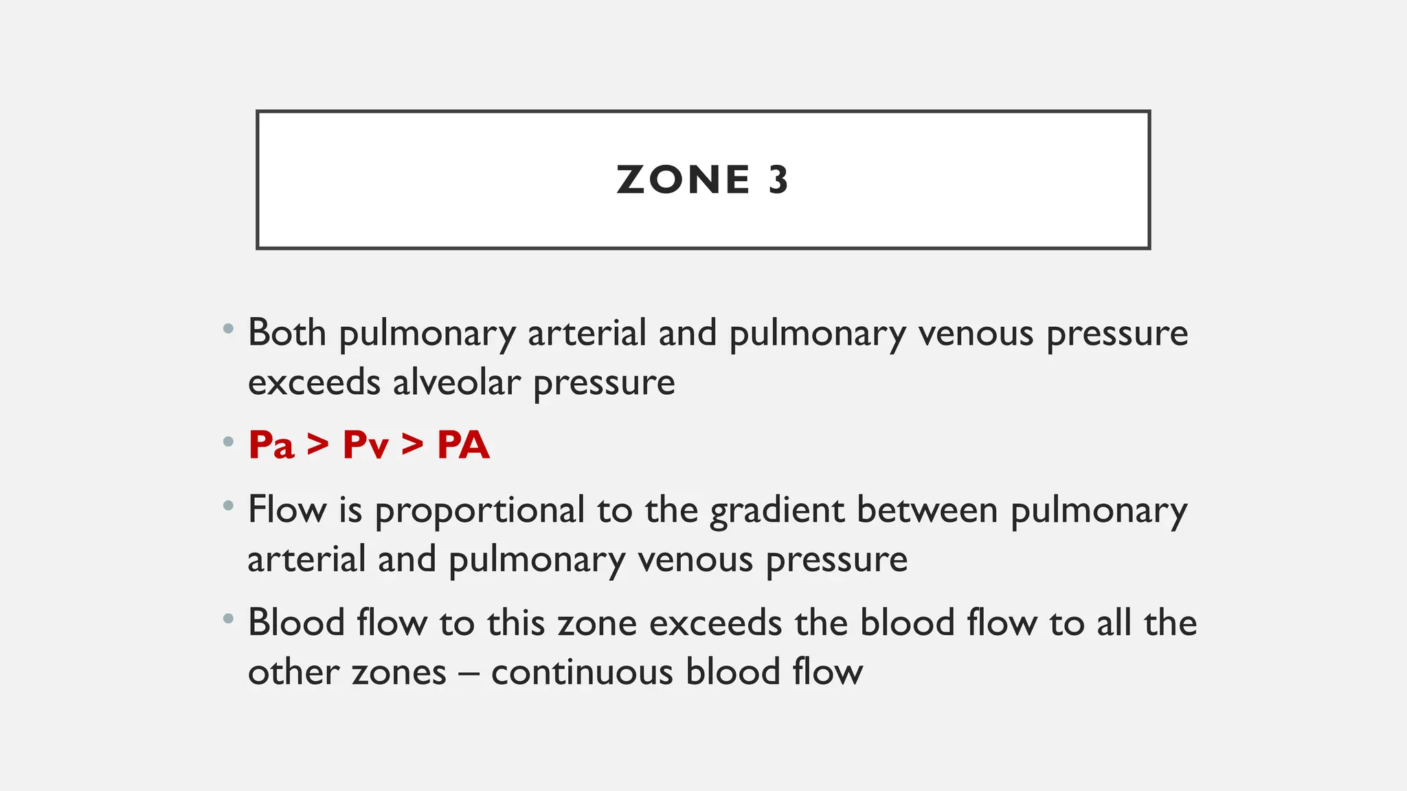 zone of west.pptx anaesthesia lungs presentation | PPTX