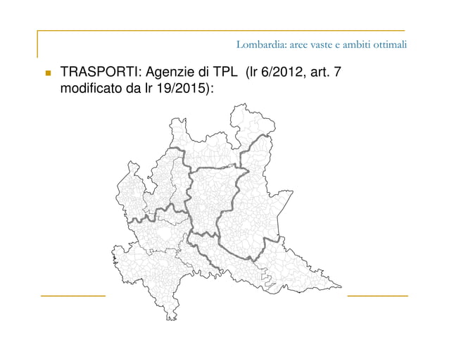 Zone omogenee e governance territoriale | PPT