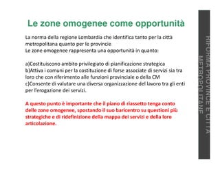 Zone omogenee e piani di riassetto | PDF | Political Issues & policy | Politics