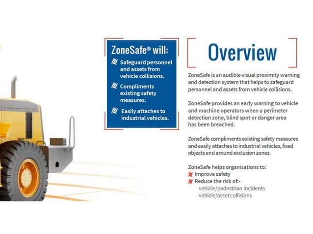 ZoneSafe forklift accident avoidance | PPTX