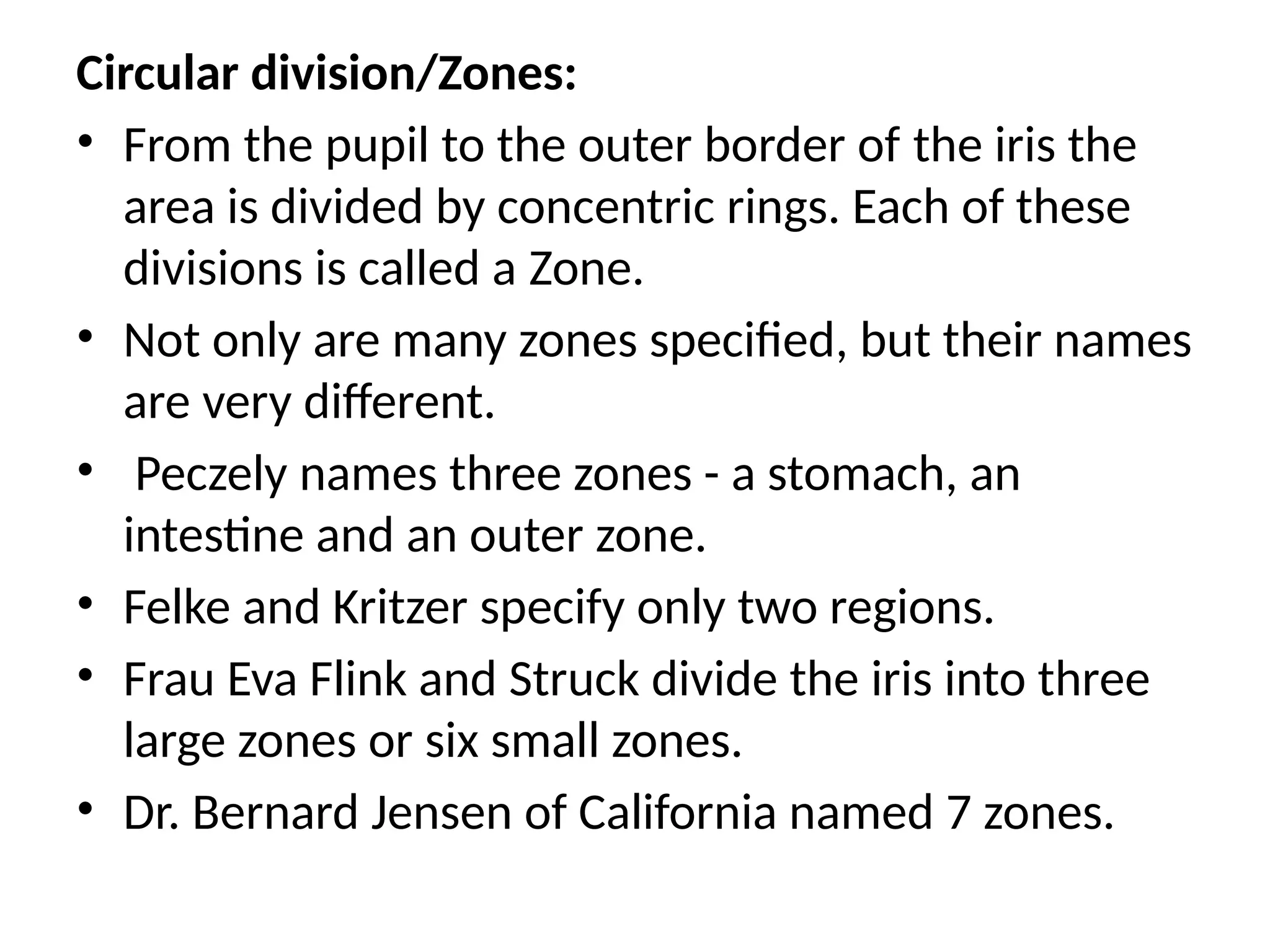 zones of iris-1.pptx zones of iris zones | PPTX