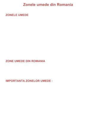 Zone Umede1 | PDF