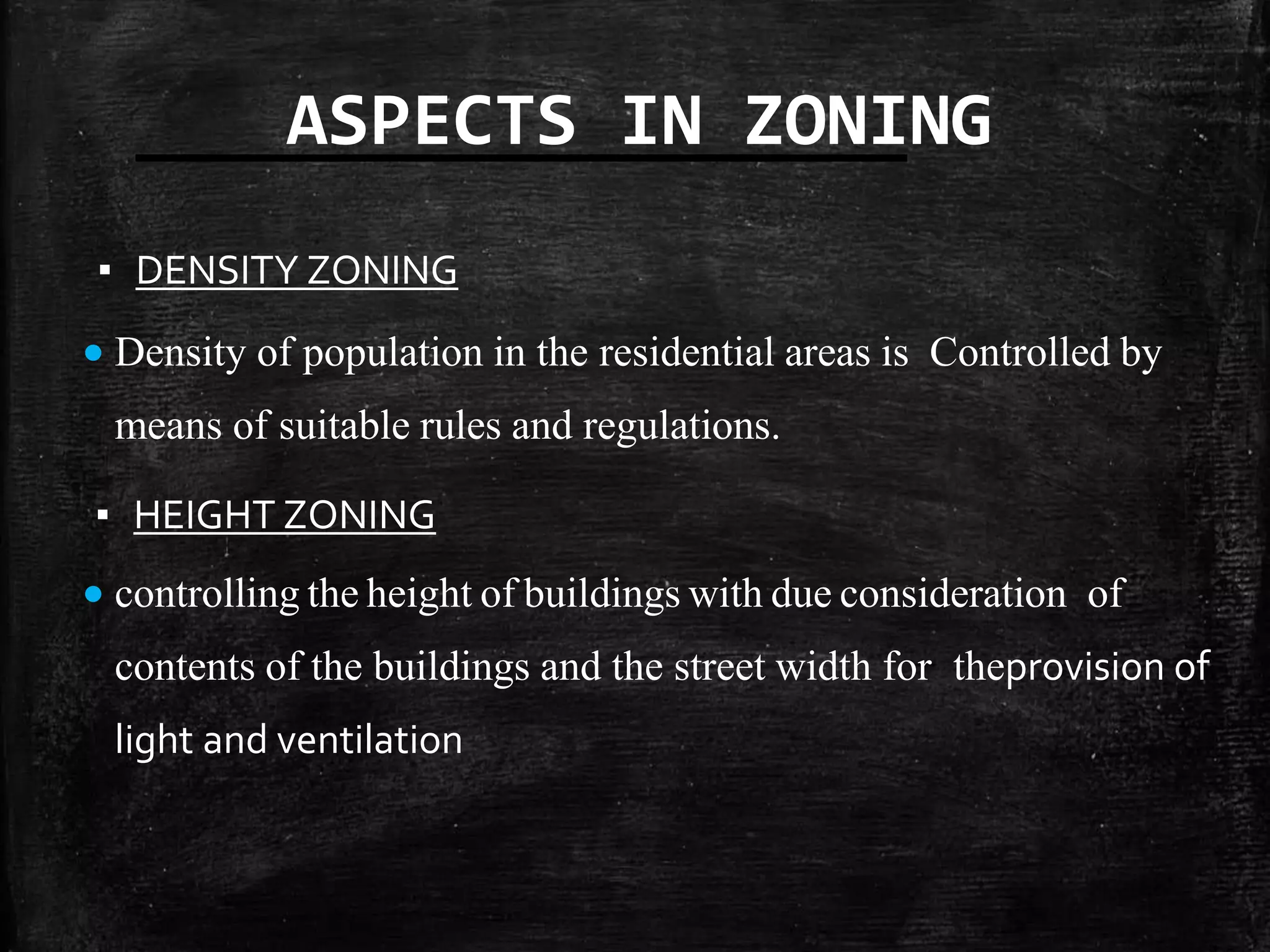 Zoning | PPTX