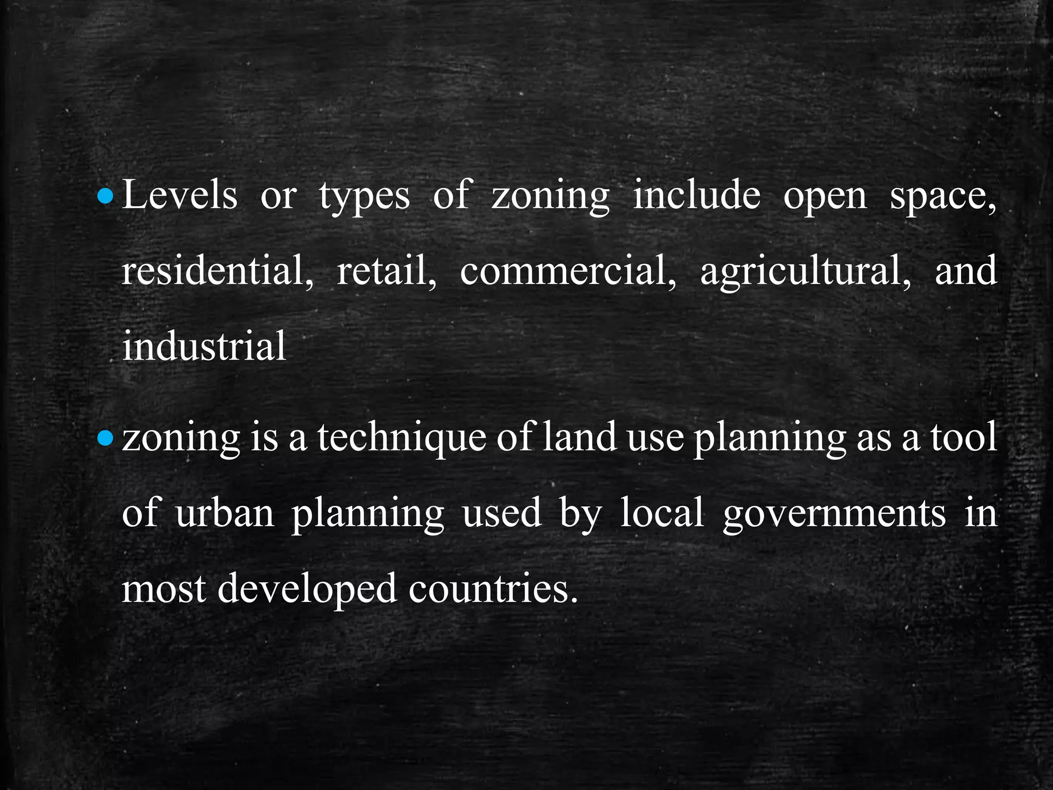 Zoning | PPTX | Developmental Sites | Real Estate