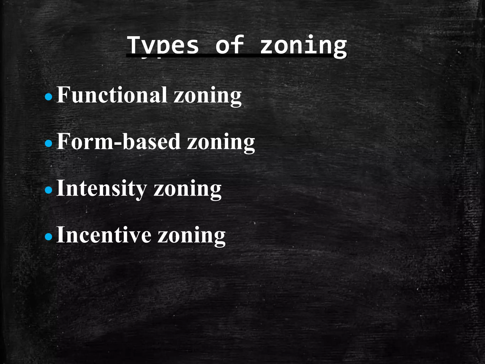 Zoning | PPTX