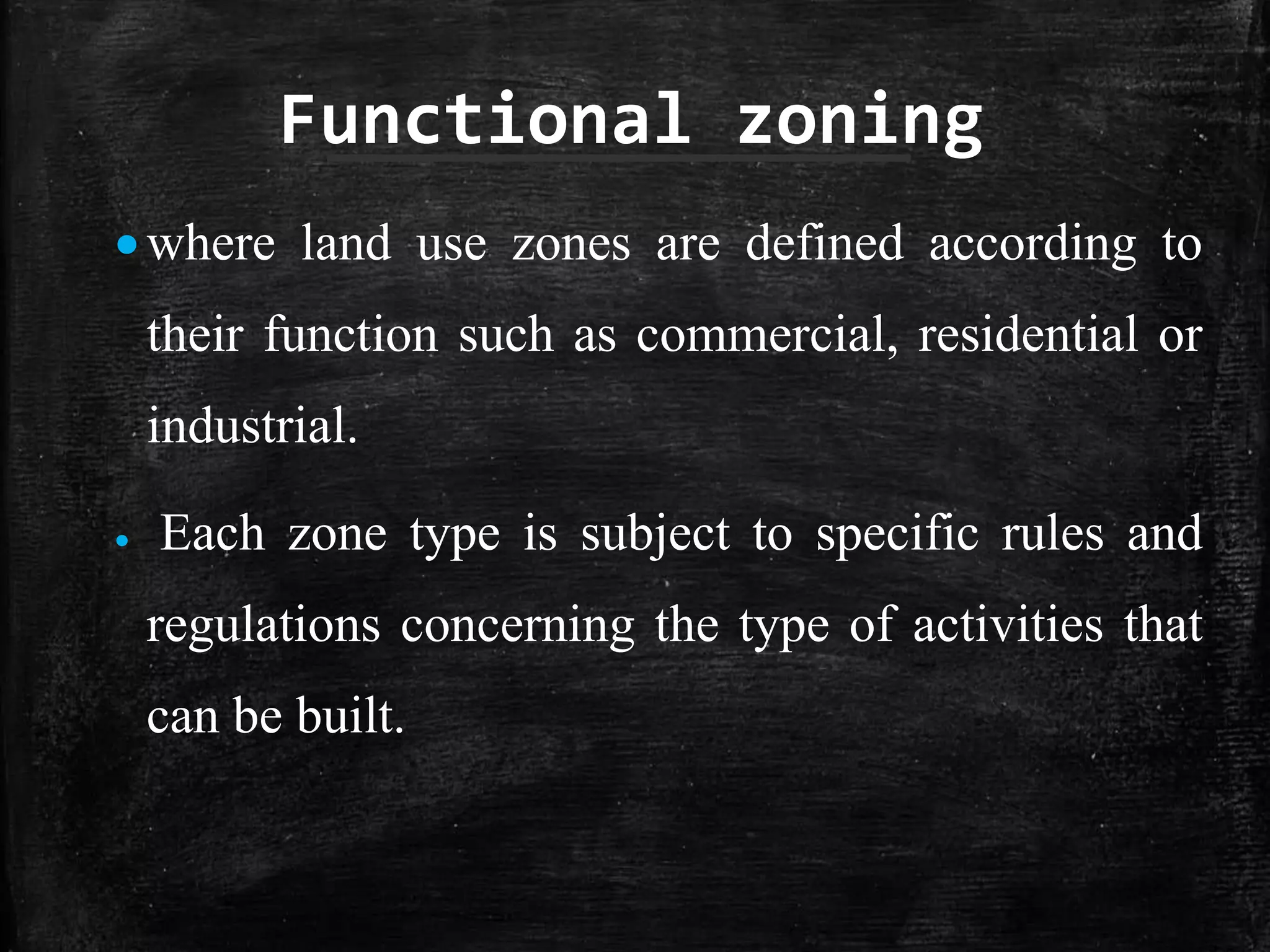 Zoning | PPTX