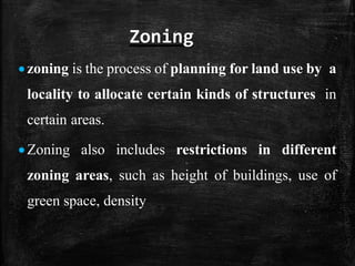 Zoning | PPTX