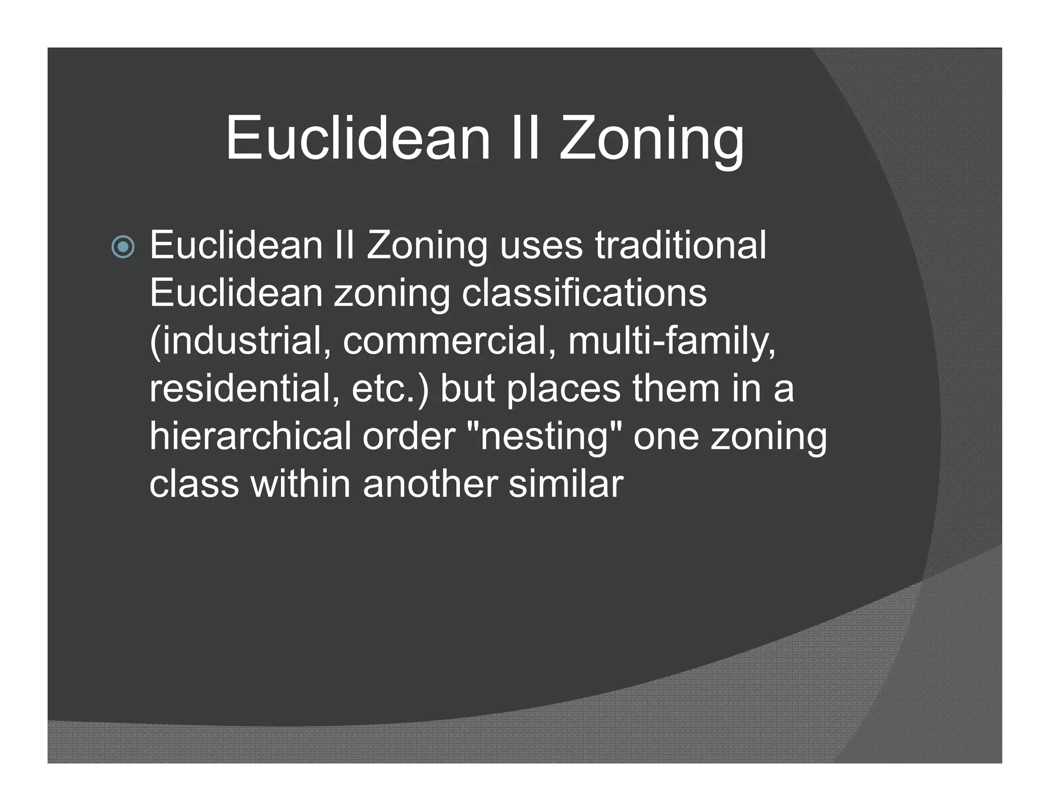 Zoning and subdivision of land | PDF