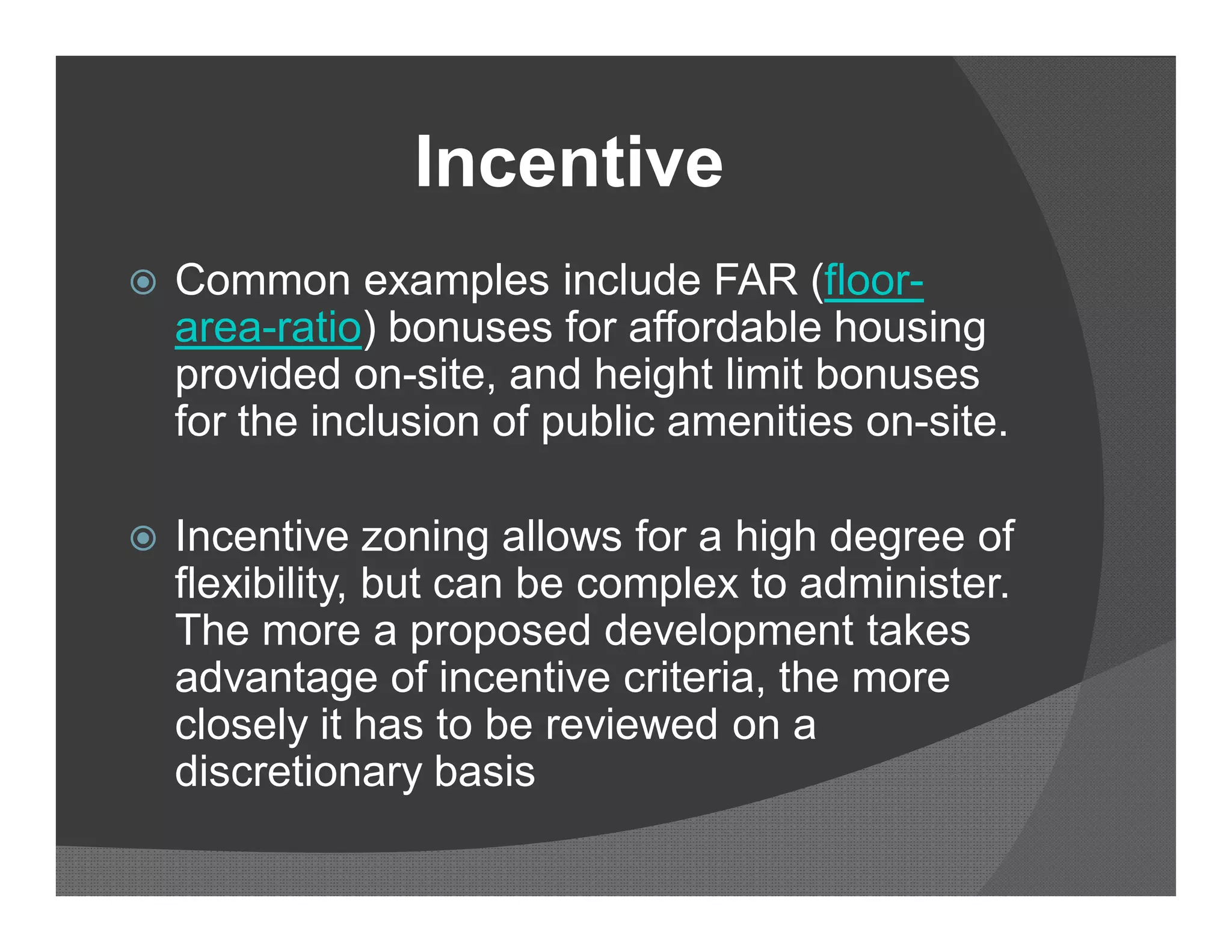 Zoning and subdivision of land | PDF