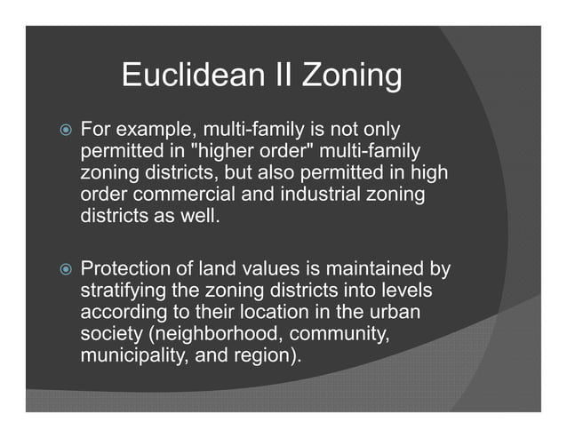 Zoning and subdivision of land | PDF | Developmental Sites | Real Estate