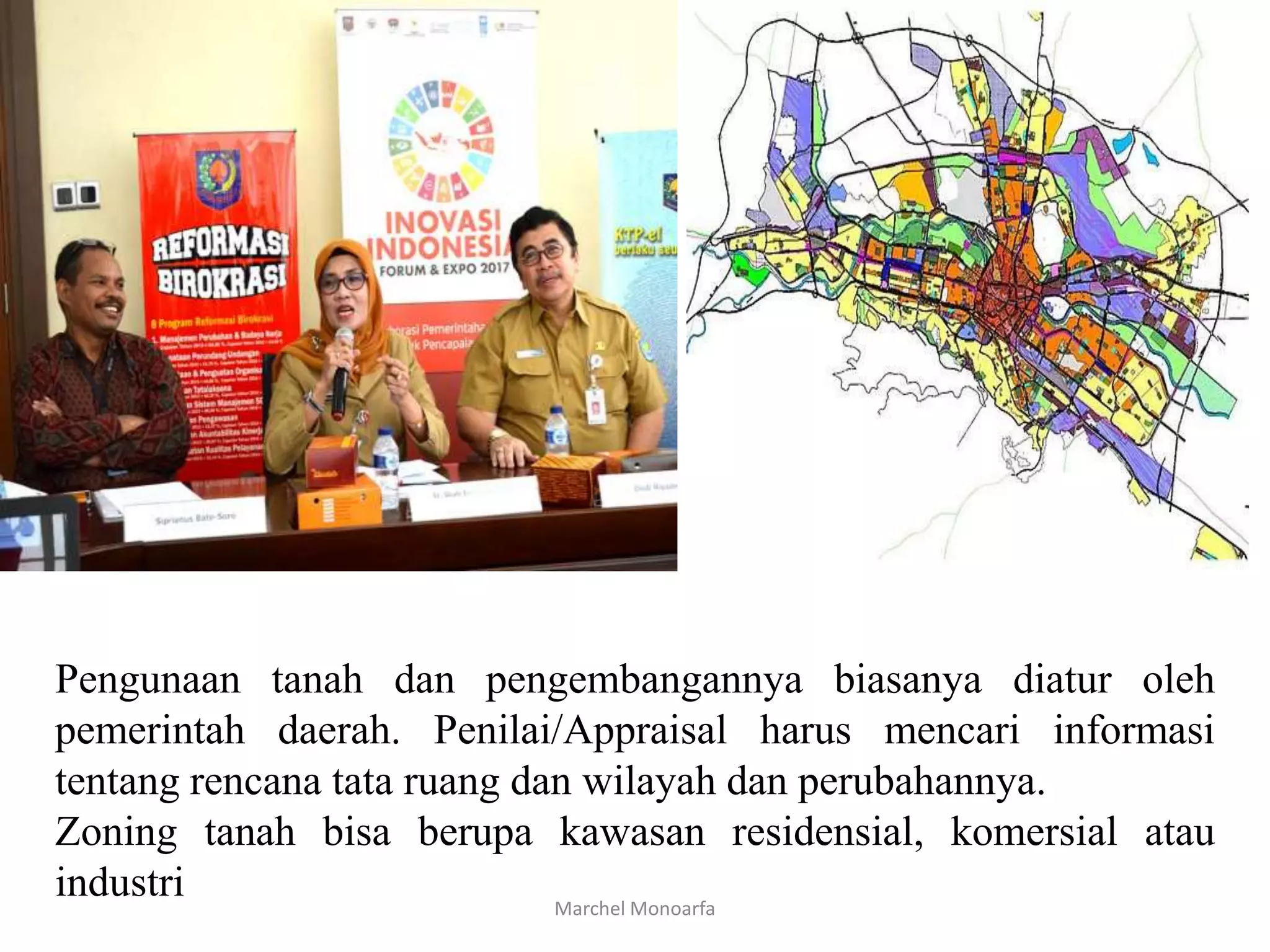 Zoning dan informasi penggunaan tanah | PPTX