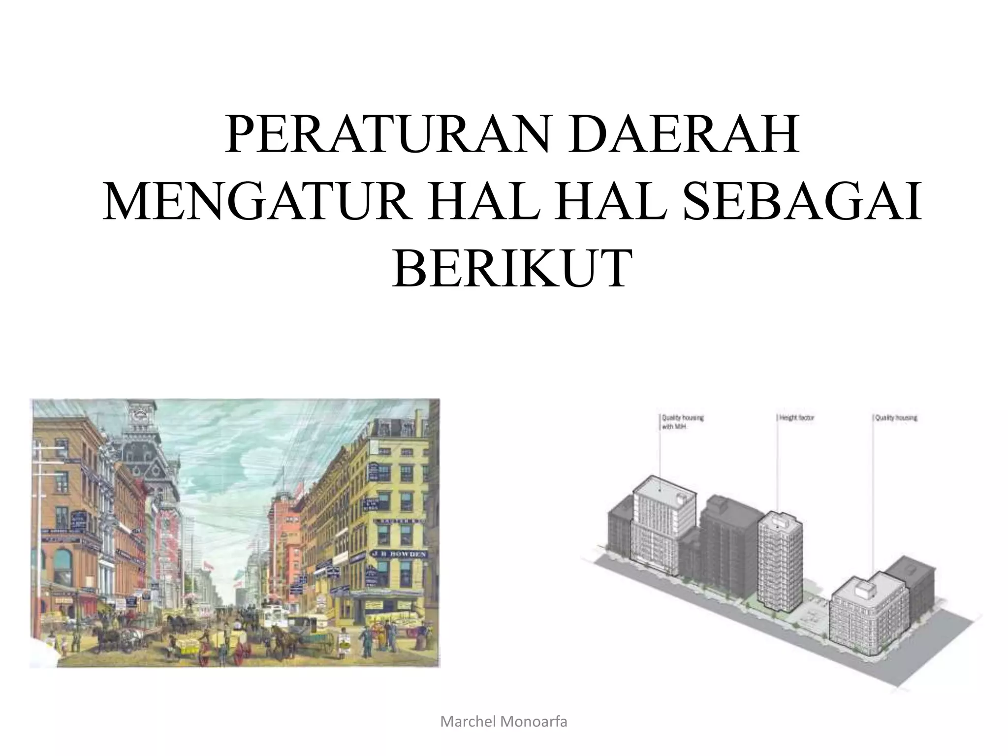 Zoning dan informasi penggunaan tanah | PPTX