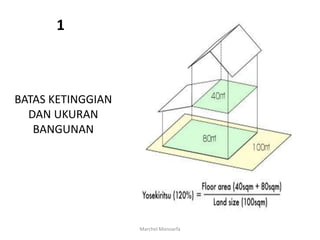 Zoning dan informasi penggunaan tanah | PPTX