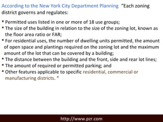 Zoning In NYC | PPT