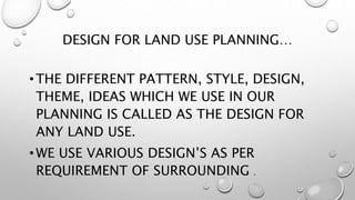Zoning plan, planning and design for land use | PPTX