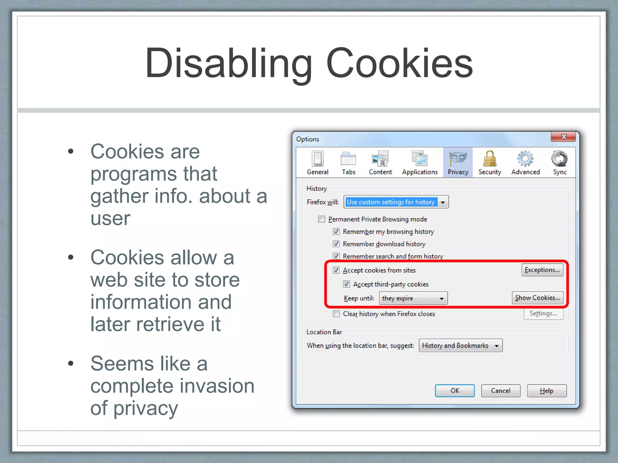 User's Guide to Online Privacy | PPT